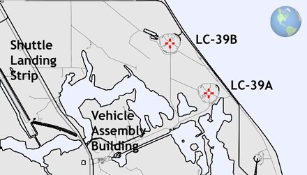 Solar System Exploration History - Launch Centers