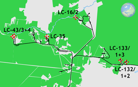 Solar System Exploration History - Launch Centers